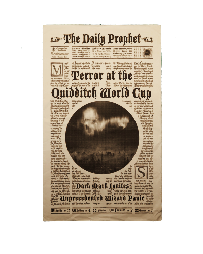 Harry Potter Death Eater Newspaper The Daily Prophet